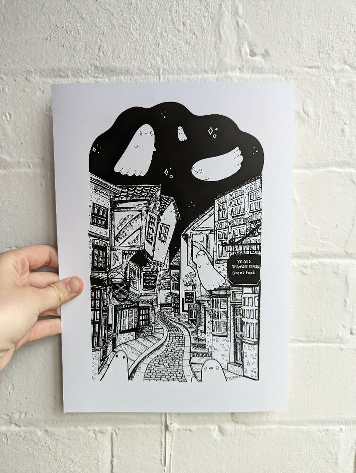 Haunted York A4 Print – Craft & Flea